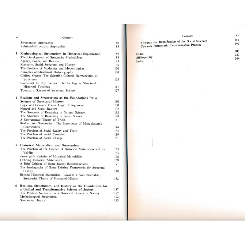 The structures of history