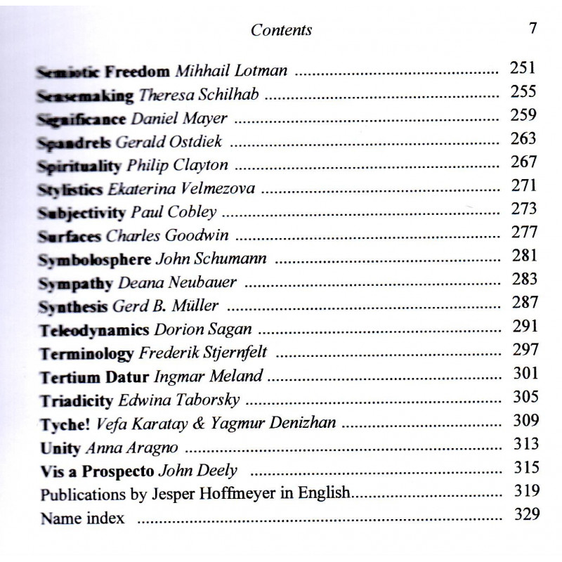 A more developed sign : interpreting the work of Jesper Hoffmeyer